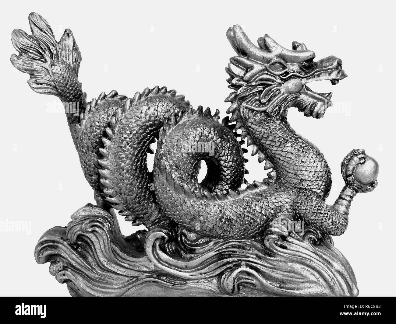 Chinese Dragon For Luck Stock Photo - Alamy