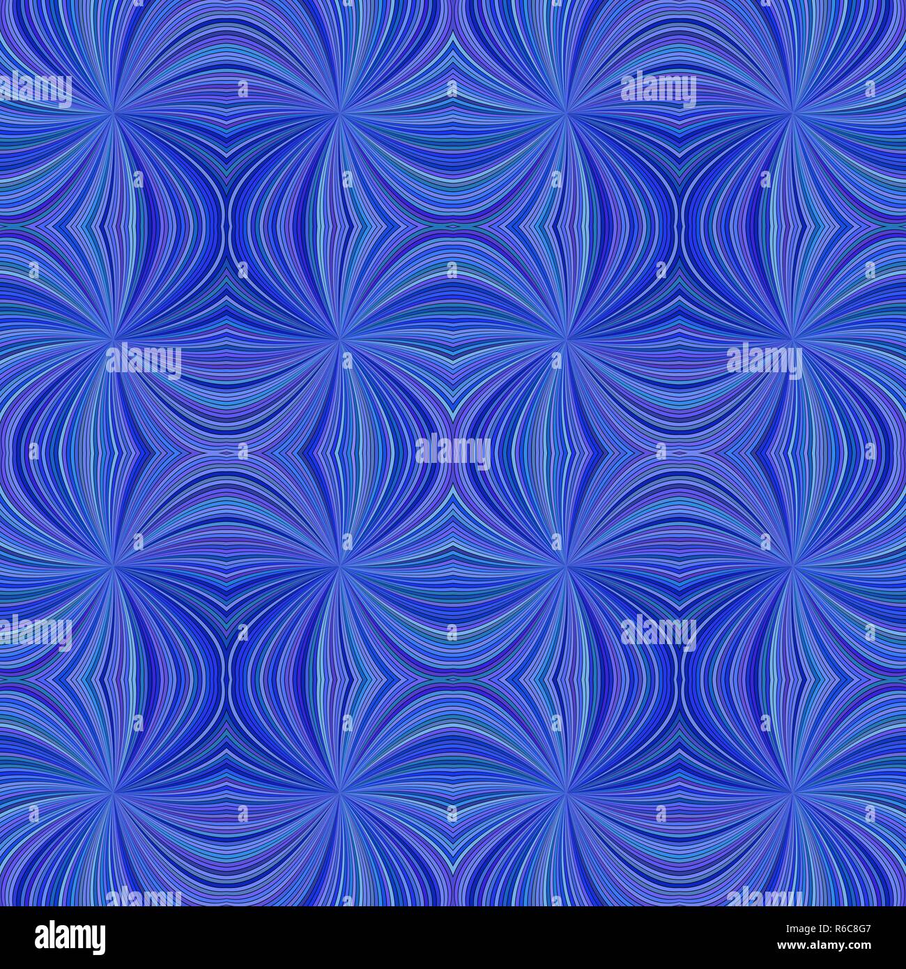 Blue abstract psychedelic seamless striped vortex pattern background ...