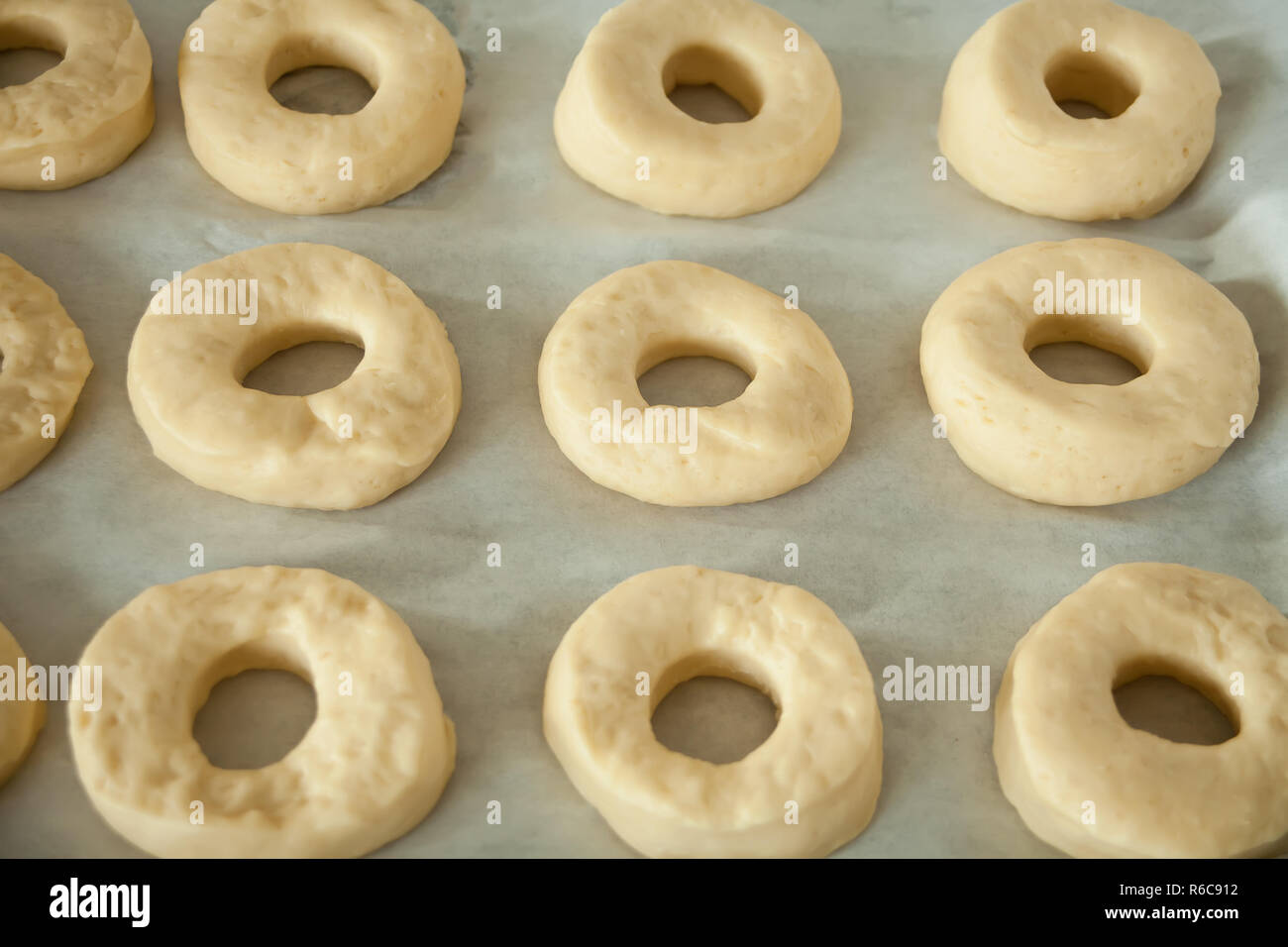 Donut making process hi-res stock photography and images - Alamy