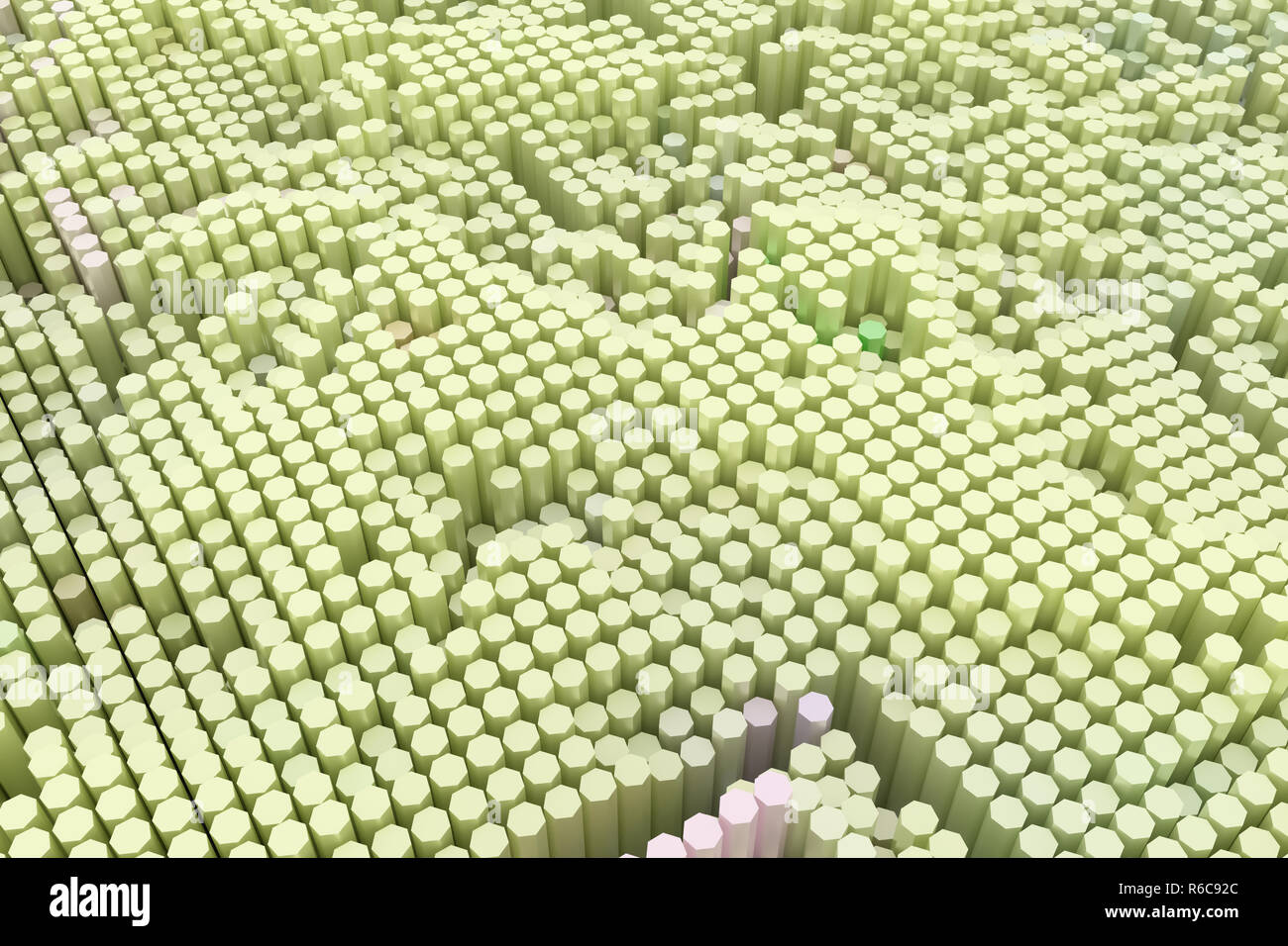 Colorful 3d Rendering Background Abstract Geometric Structure Block Shape Composition For