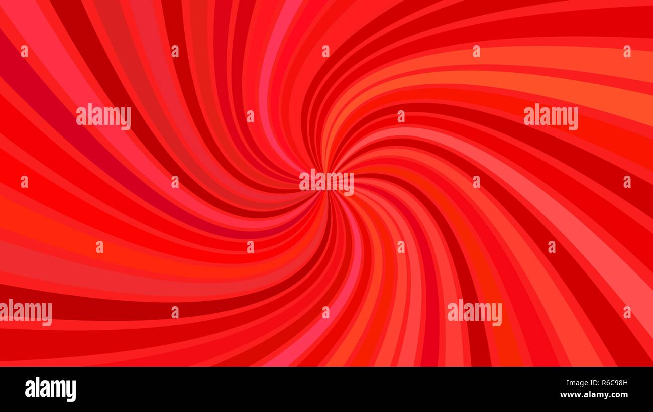 Red abstract hypnotic spiral burst stripe background Stock Vector Image ...