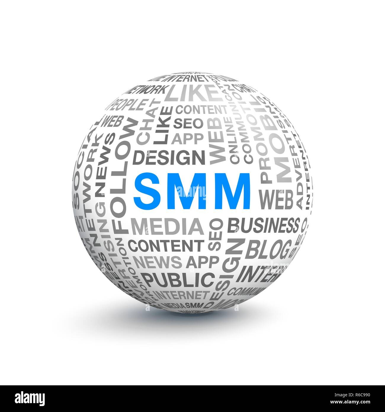 Smm circle Stock Vector Images - Alamy