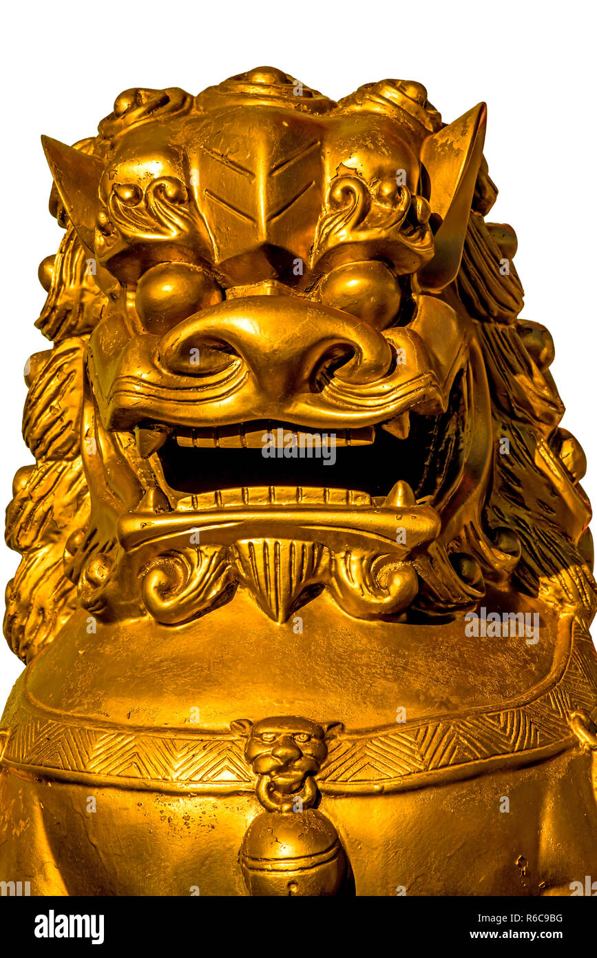 Feng Shui Lion Stock Photo - Alamy