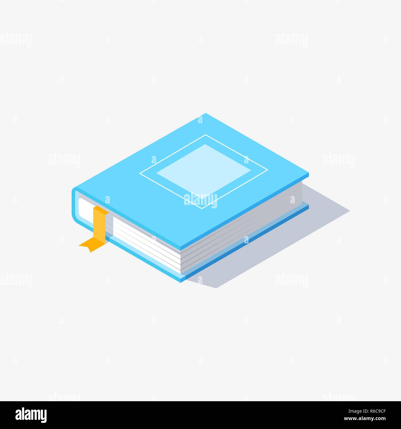 Isometric book icon Stock Vector Image & Art - Alamy