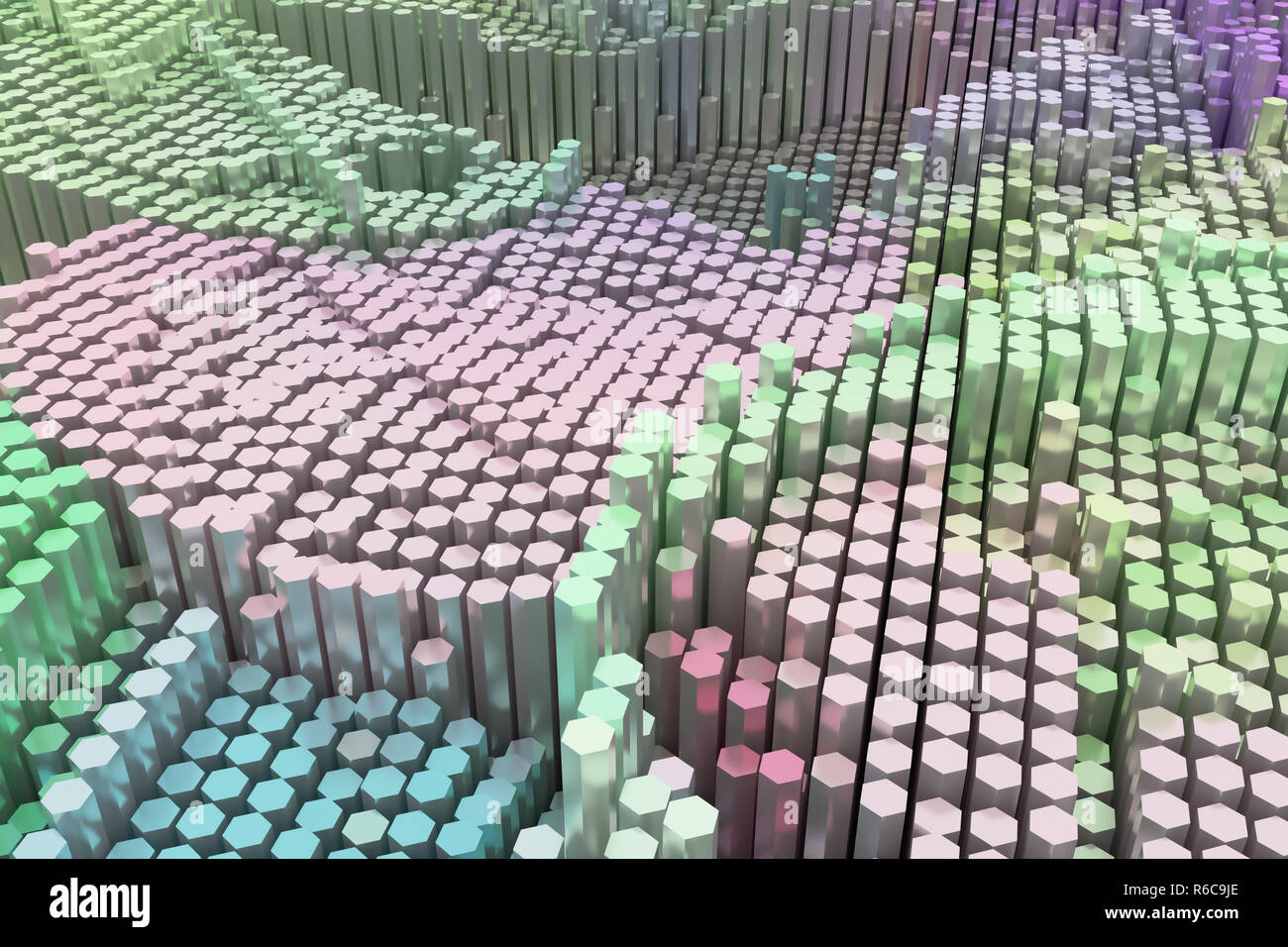 Shape composition, block, geometric structure. Decorative ...