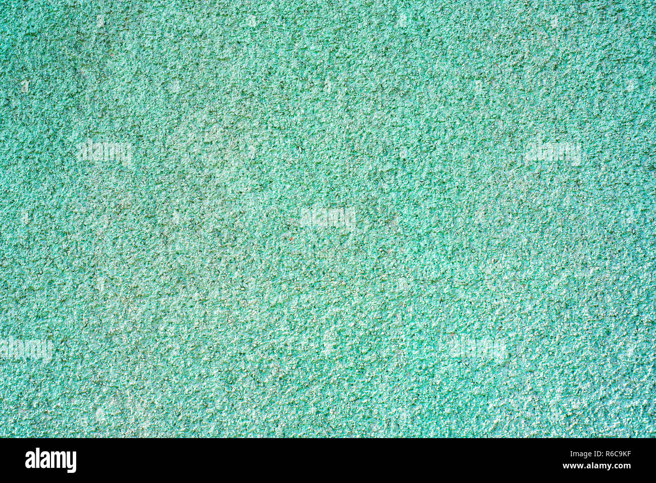 Wall Of Concrete With Green Coating Stock Photo - Alamy