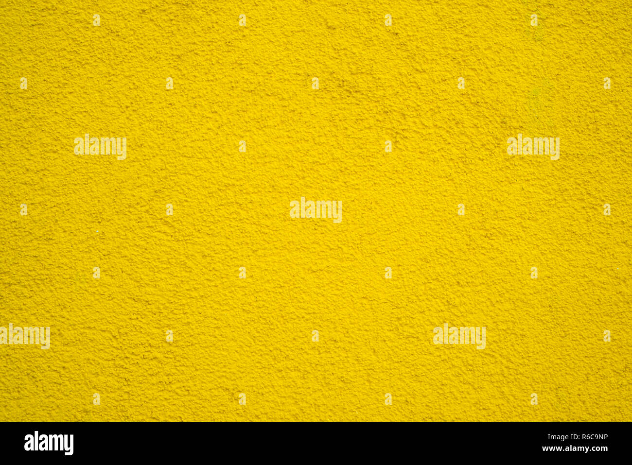 Wall Of Concrete With Yellow Coating Stock Photo - Alamy