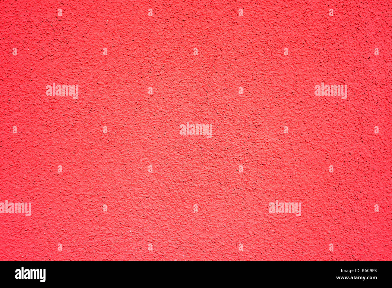 Wall Of Concrete With Red Coating Stock Photo - Alamy