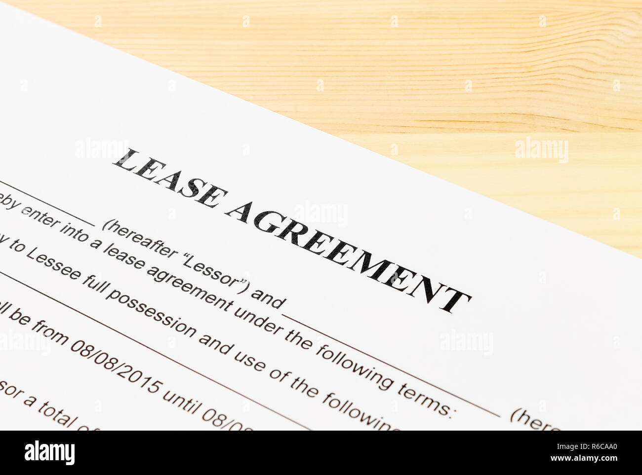 Lease transaction hi-res stock photography and images - Alamy