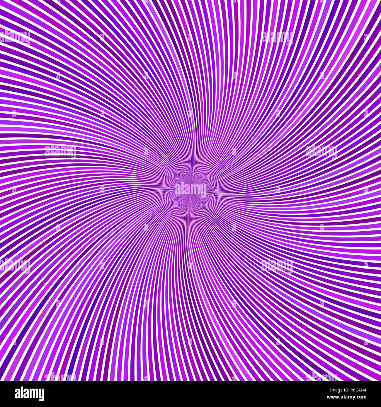 Purple abstract hypnotic spiral ray burst stripe background Stock ...
