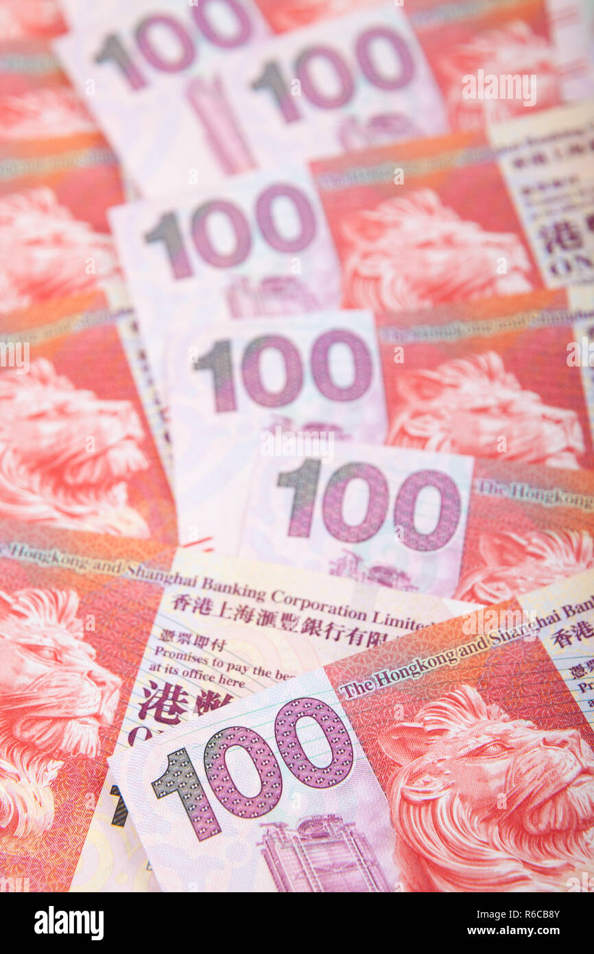 100 hong kong dollar banknote hi-res stock photography and images - Alamy