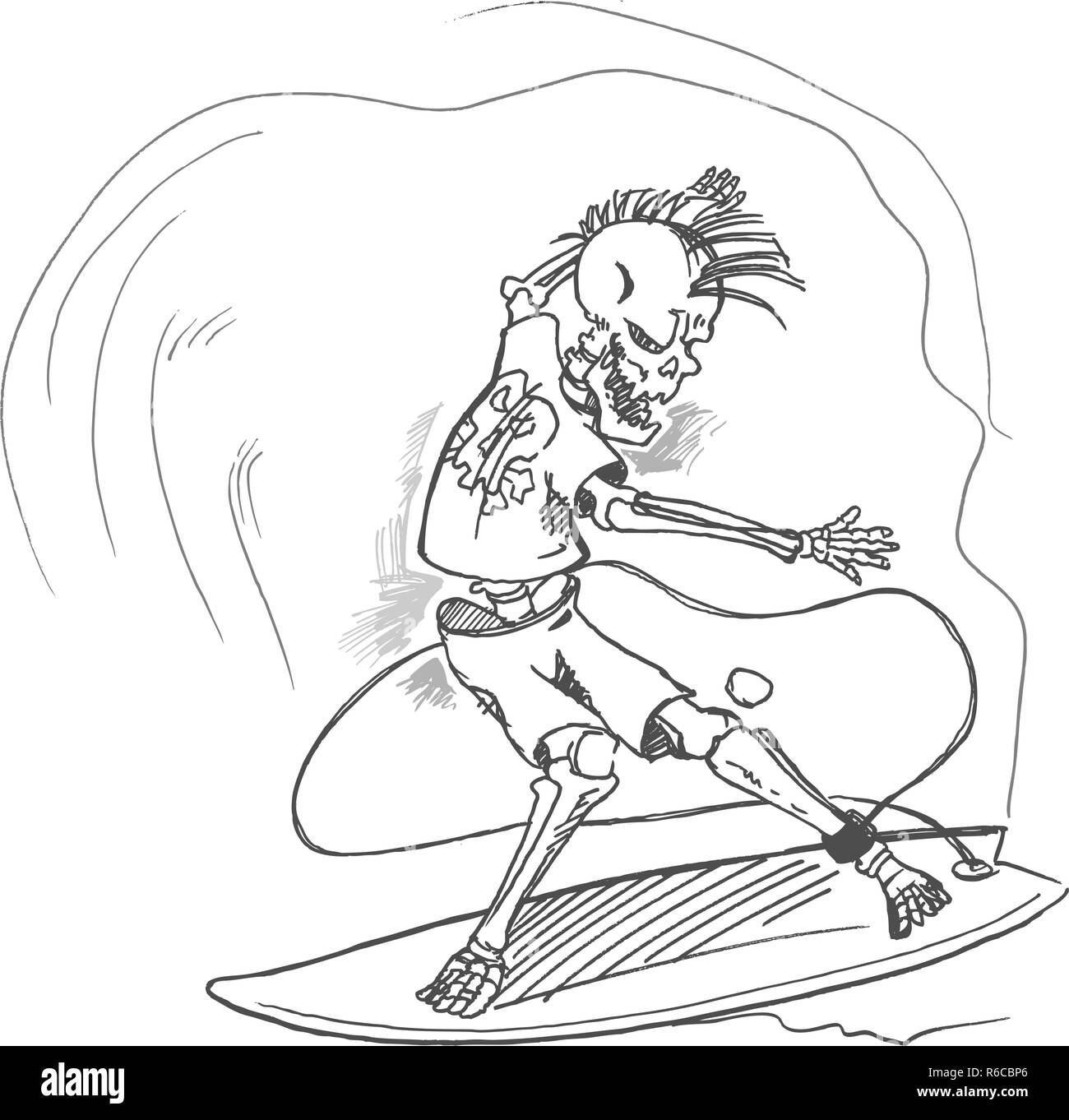 Skeleton rider Stock Vector Images - Alamy