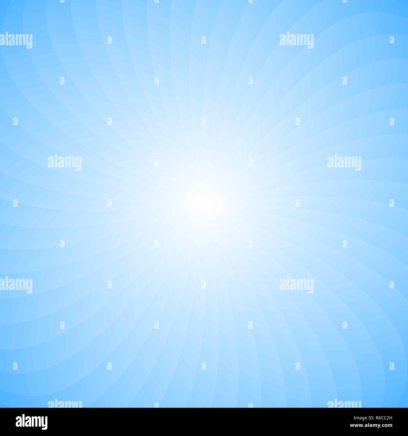 Abstract spiral background - vector illustration from rotated rays ...