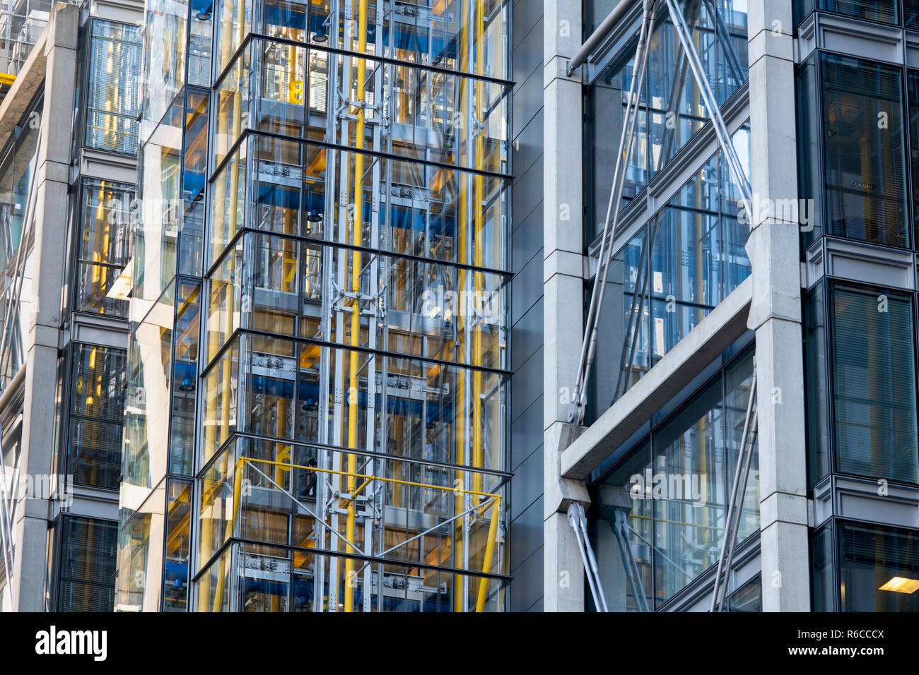 88 Wood Street skyscraper building architecture. London, England Stock ...