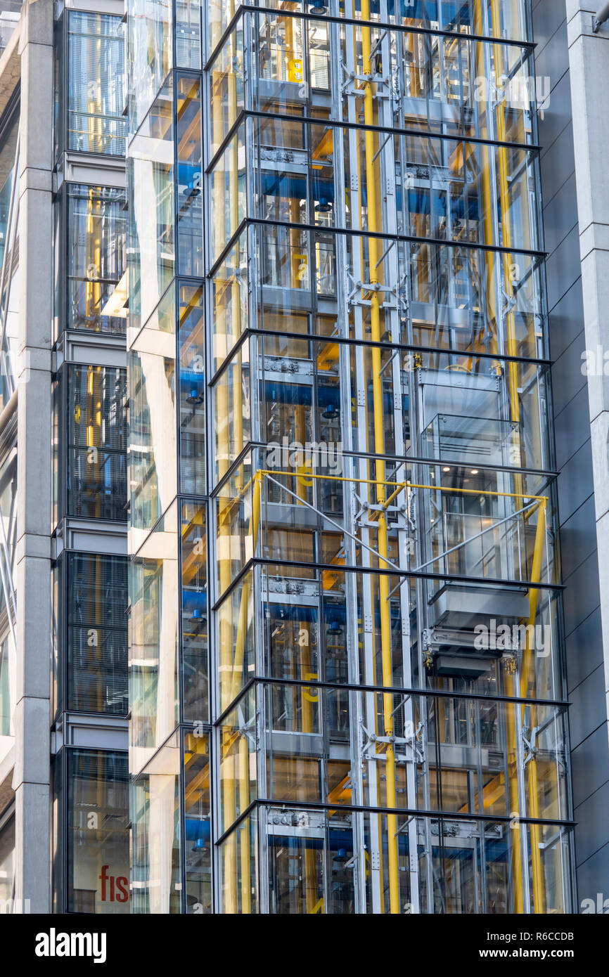 88 Wood Street skyscraper building architecture. London, England Stock ...