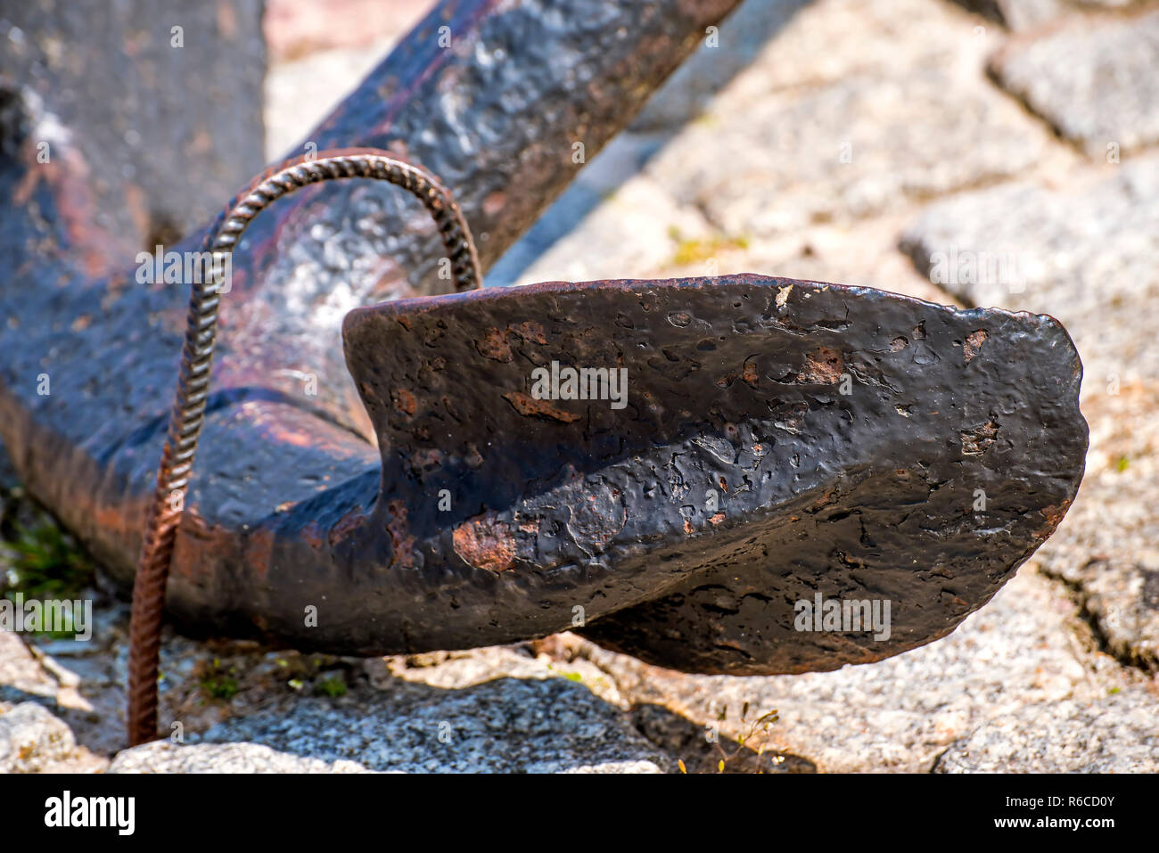 Anchor, Old And Rusty Stock Photo - Alamy