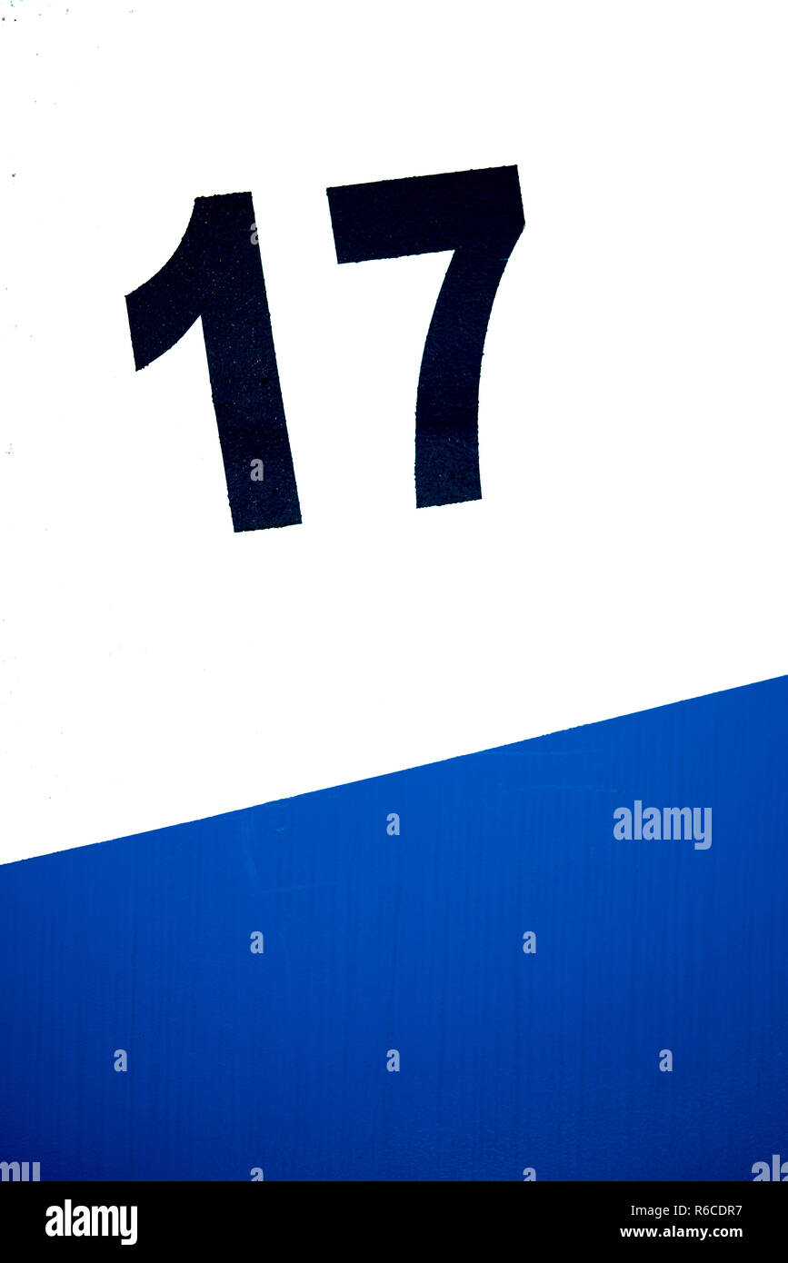 Number 17 High Resolution Stock Photography and Images - Alamy