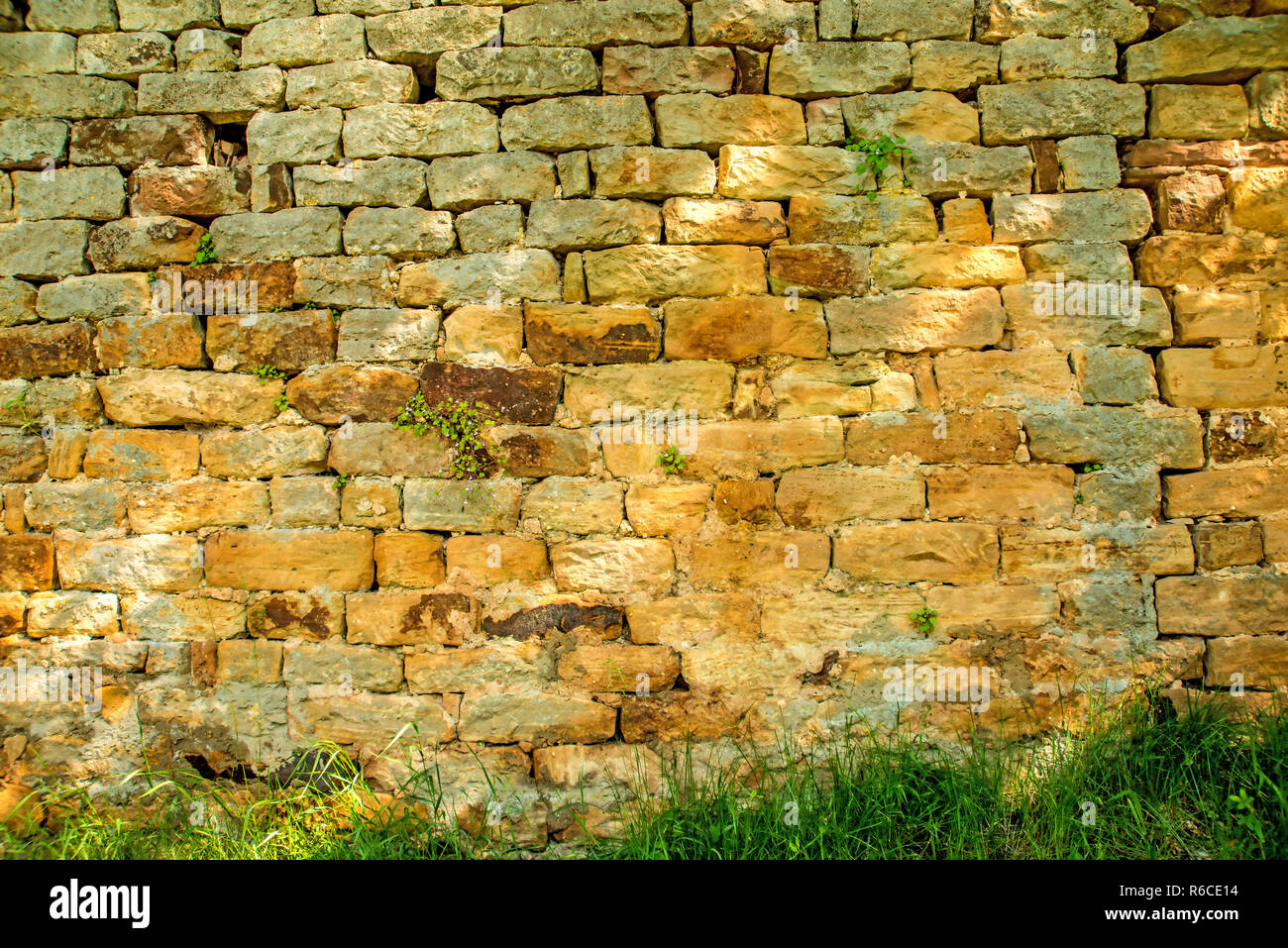 Old, Medieval Abbey Wall Stock Photo - Alamy