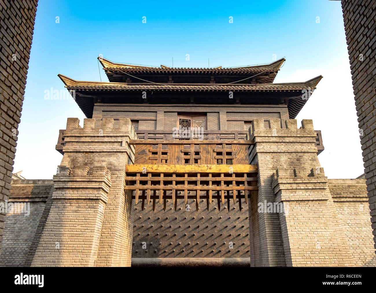 Chibi, Hubei/ CHINA - OCT 25, 2018:The ancient battle field of The red ...