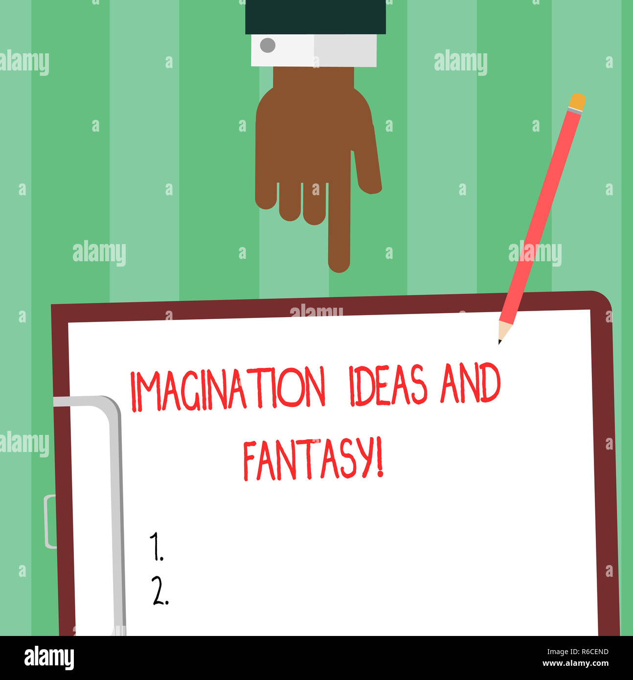 Writing note showing Imagination Ideas And Fantasy. Business photo ...