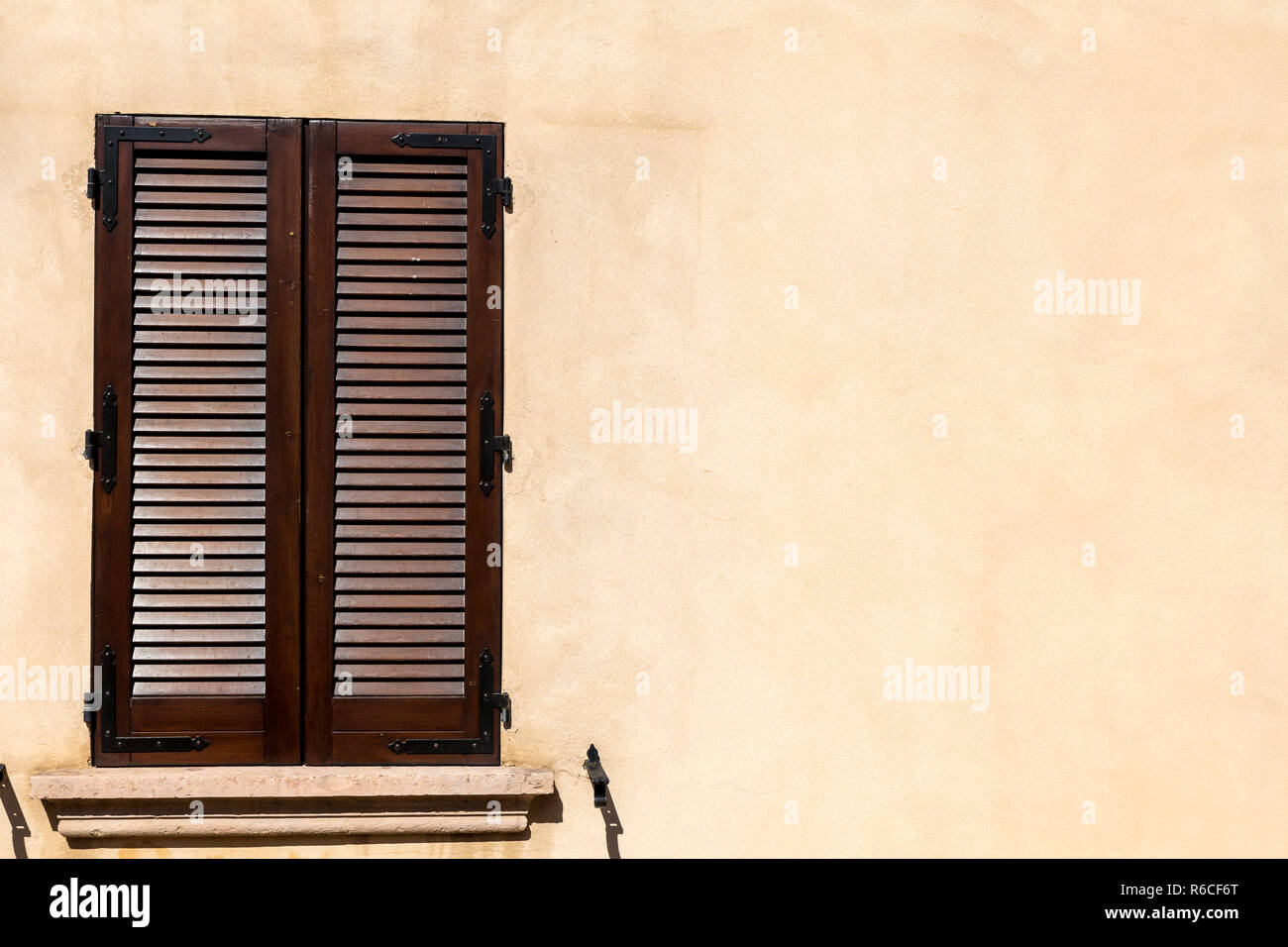 Medieval wall window Stock Photo - Alamy