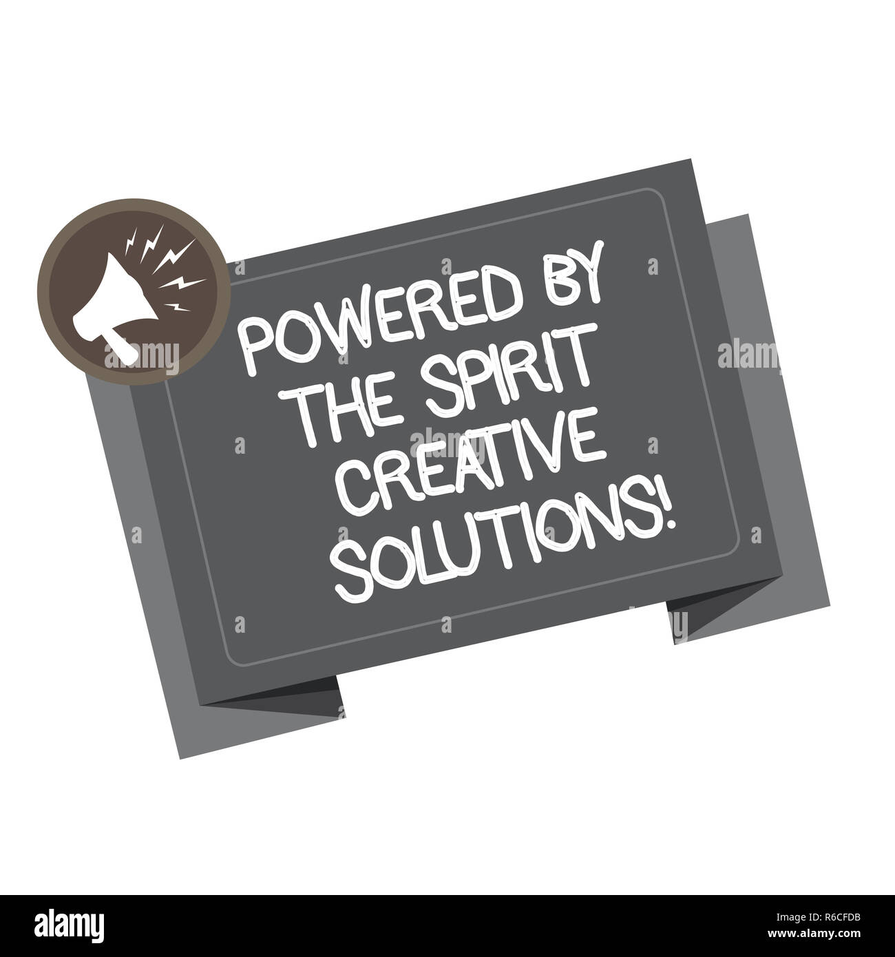 Word writing text powered Cut Out Stock Images & Pictures - Alamy