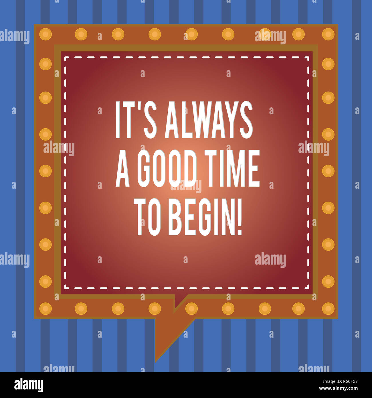 The future is always beginning now hi-res stock photography and images ...