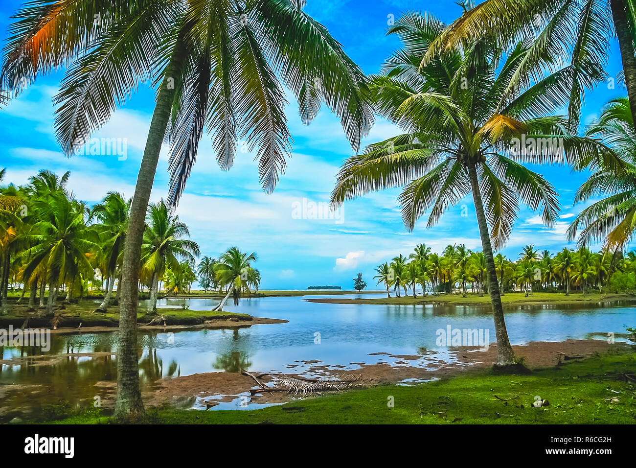 Coastal landscape of Sumatra Stock Photo - Alamy