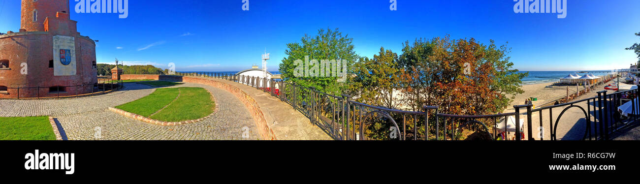 Panorama beach baltic sea kolobrzeg hi-res stock photography and images ...