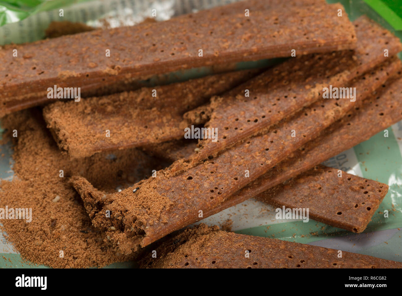 Evidence of flour beetle infestation, Tribolium castaneum, in dog chews ...