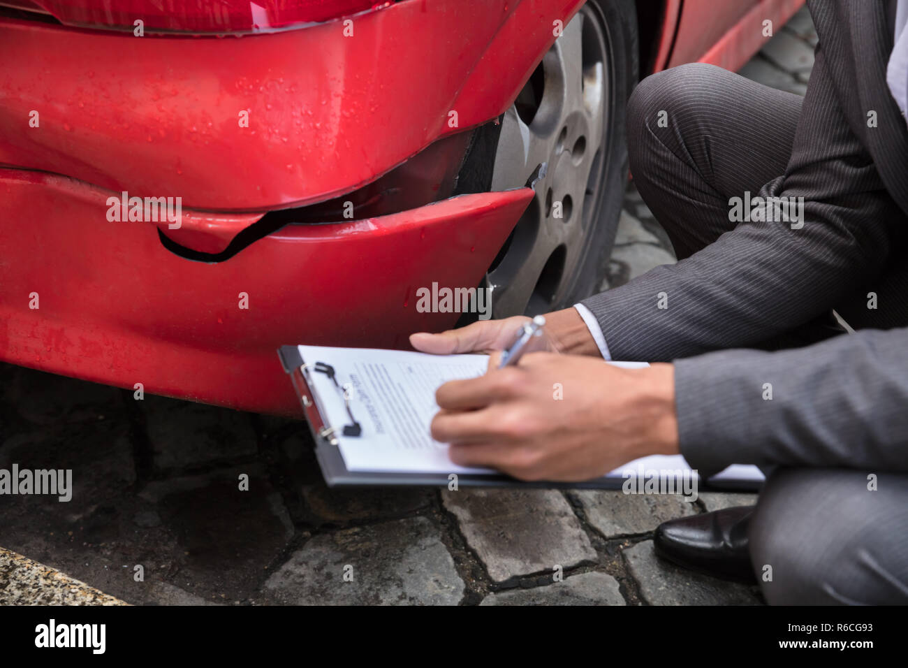 Accident report notebook hi-res stock photography and images - Alamy