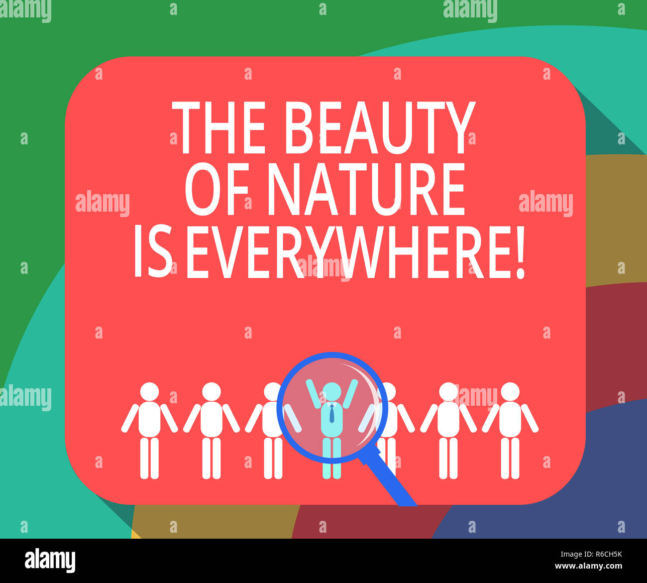 Conceptual hand writing showing The Beauty Of Nature Is Everywhere ...