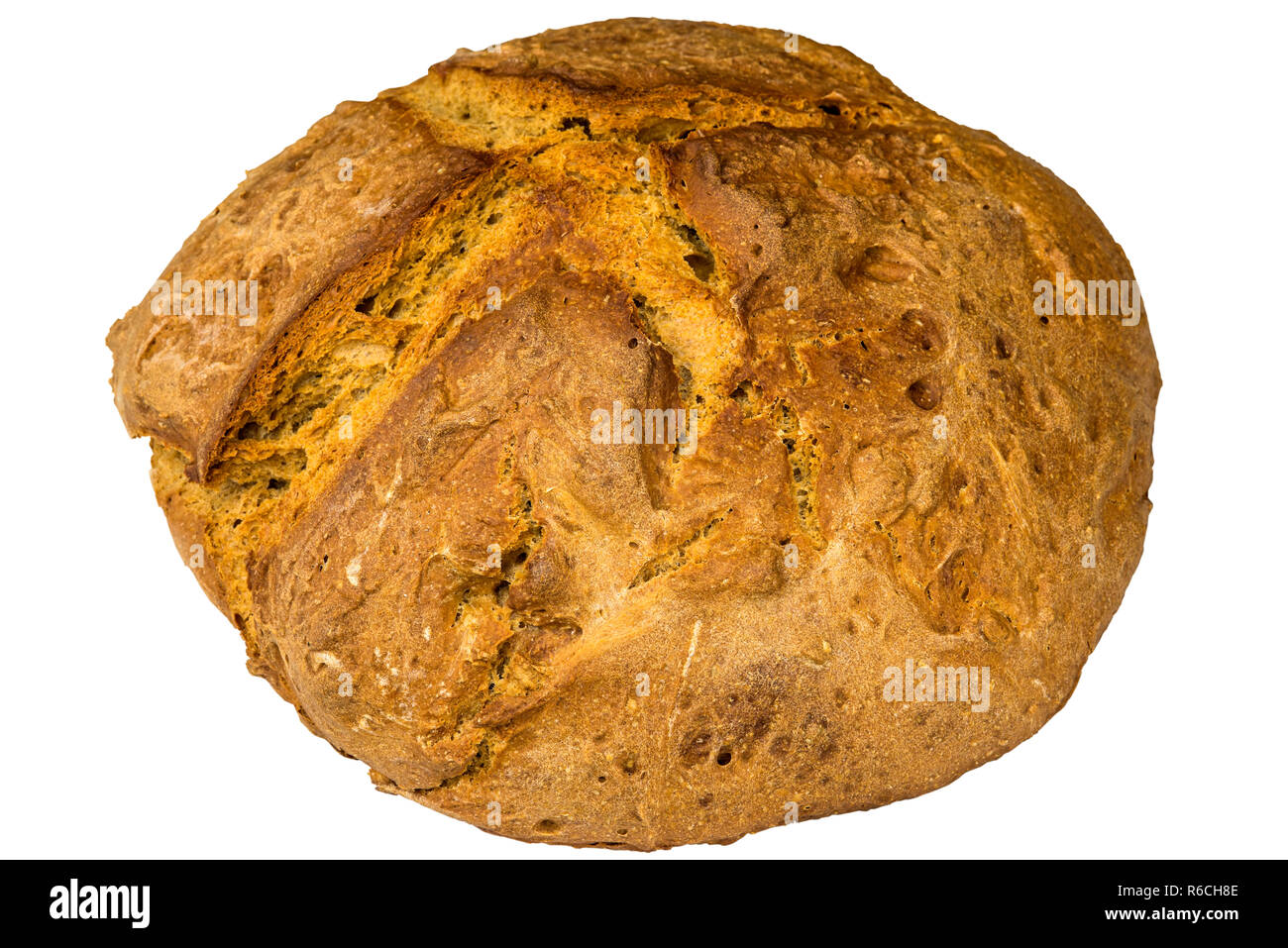 Crispy Homemade Bread Stock Photo - Alamy