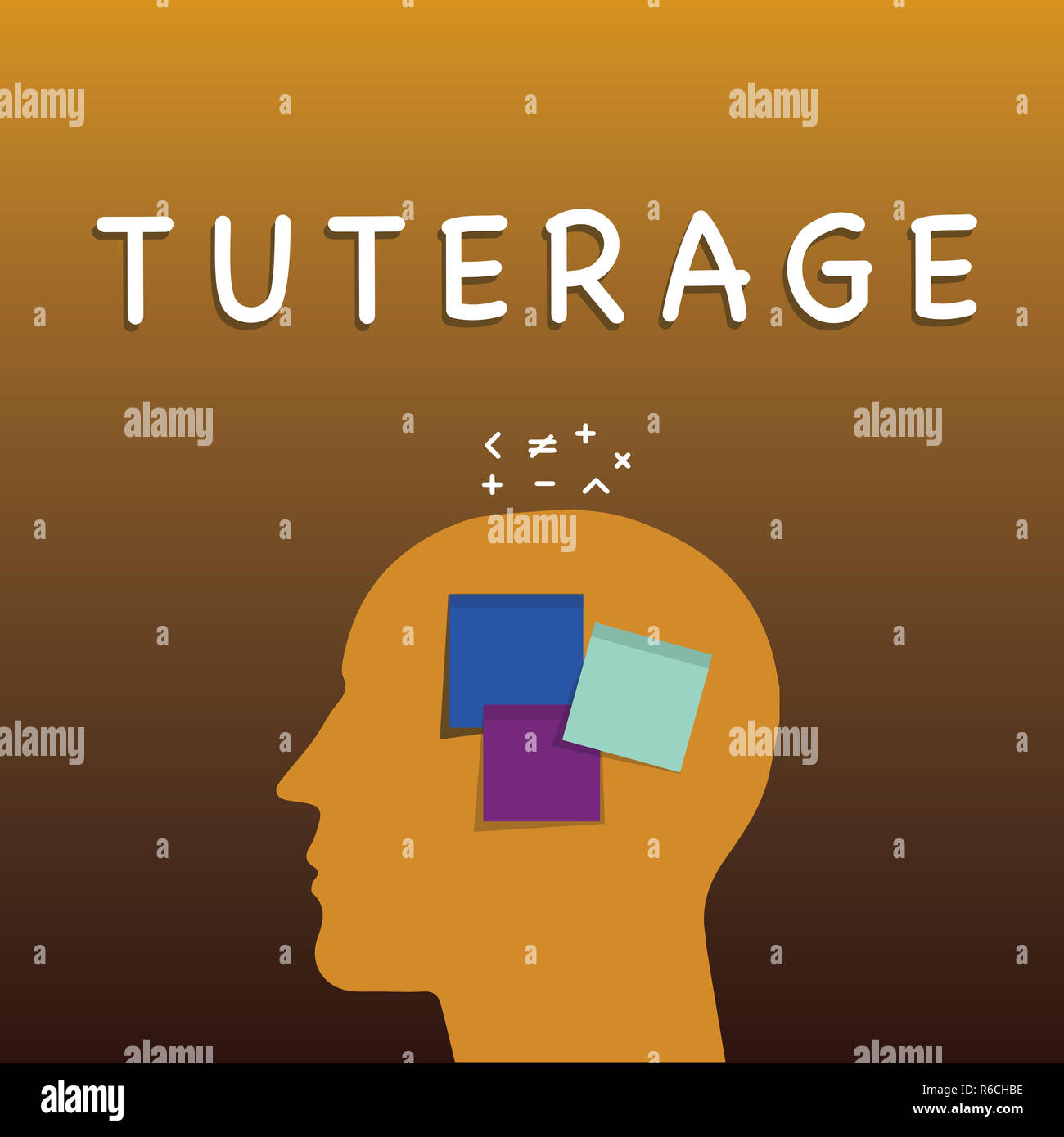 Writing note showing Tuterage. Business photo showcasing protection of ...