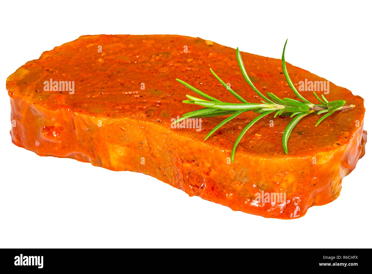 Marinated Meat For Barbecue Stock Photo - Alamy