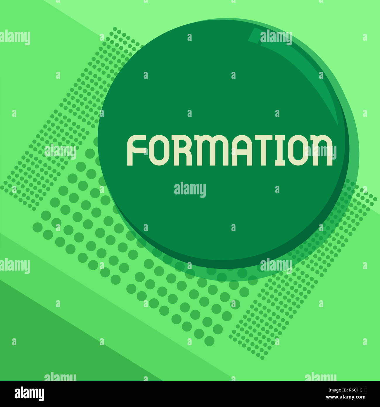 Handwriting text Formation. Concept meaning action of forming or ...