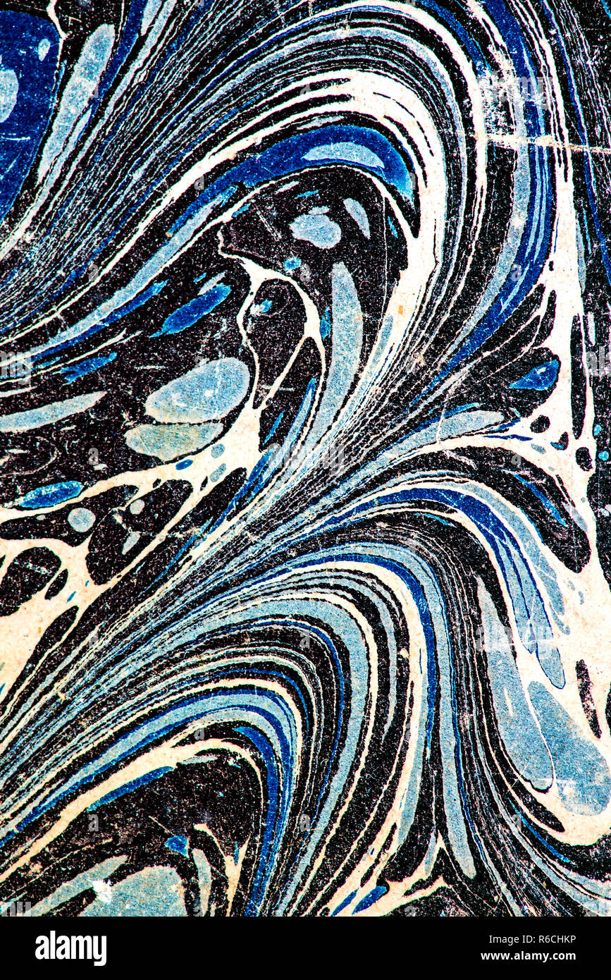 Old Book Cover Of 1900 Stock Photo - Alamy