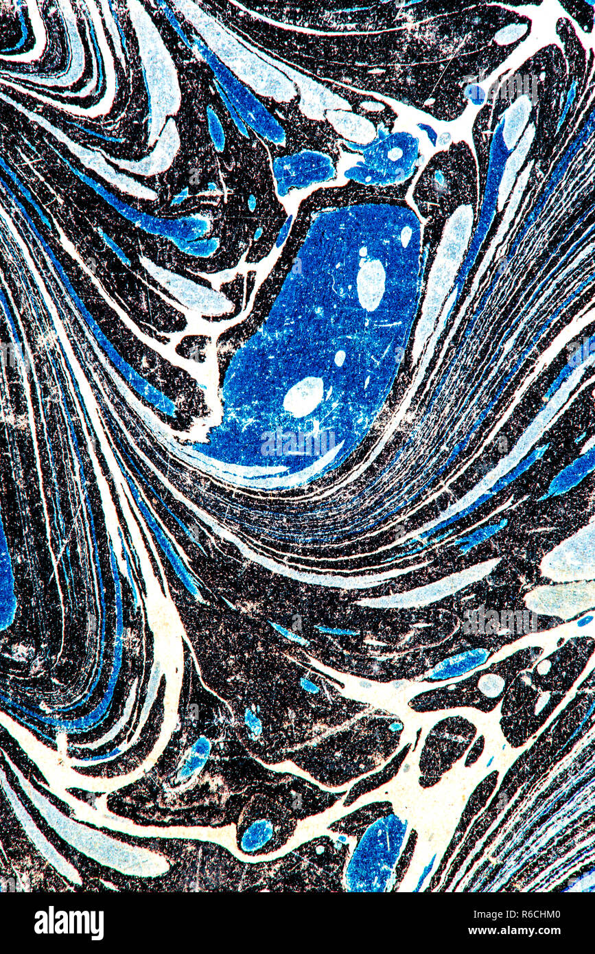 Old Book Cover Of 1900 Stock Photo - Alamy