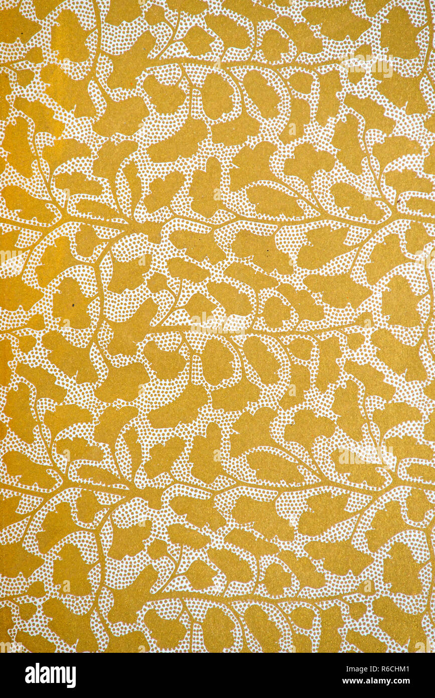 Old Book Cover Of 1900 Stock Photo - Alamy