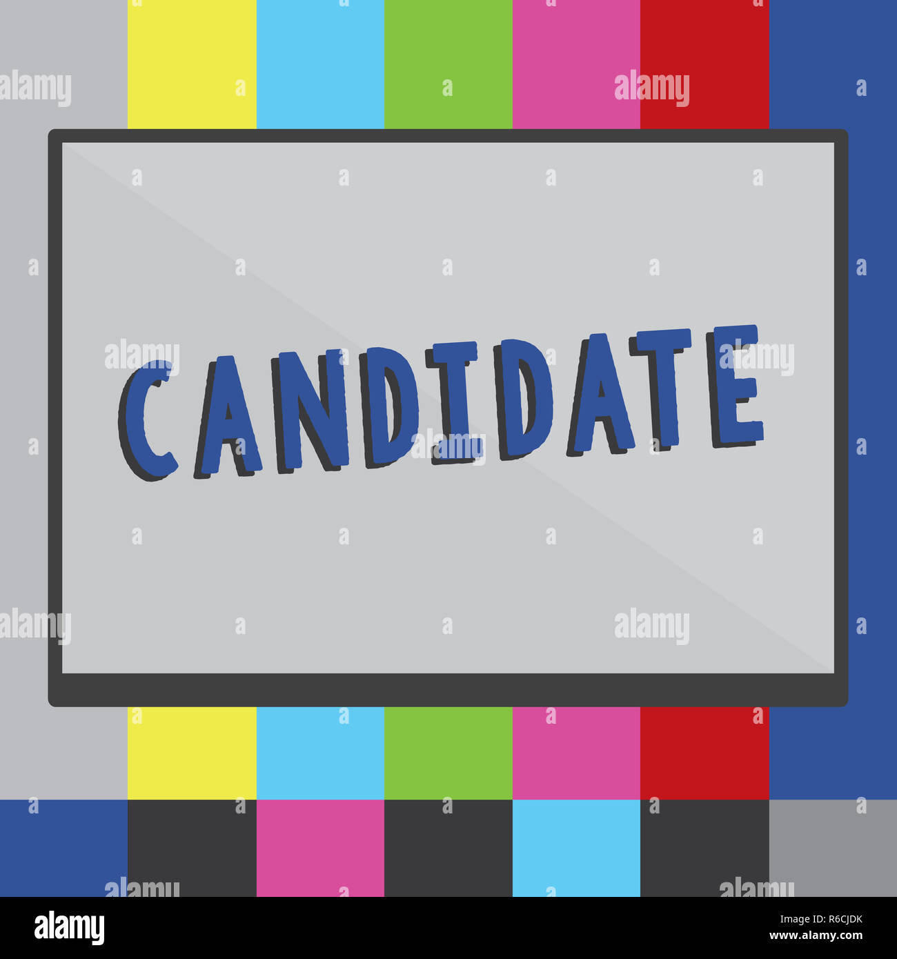 Word writing text Candidate. Business concept for demonstrating who ...