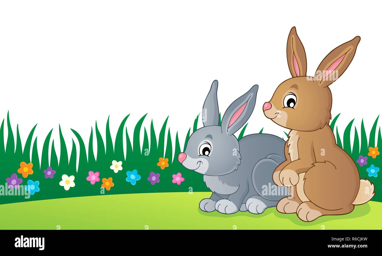 7 rabbits hi-res stock photography and images - Alamy