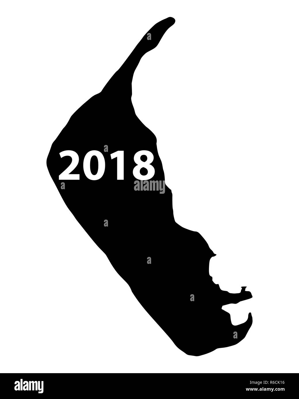 Amrum map hi-res stock photography and images - Alamy