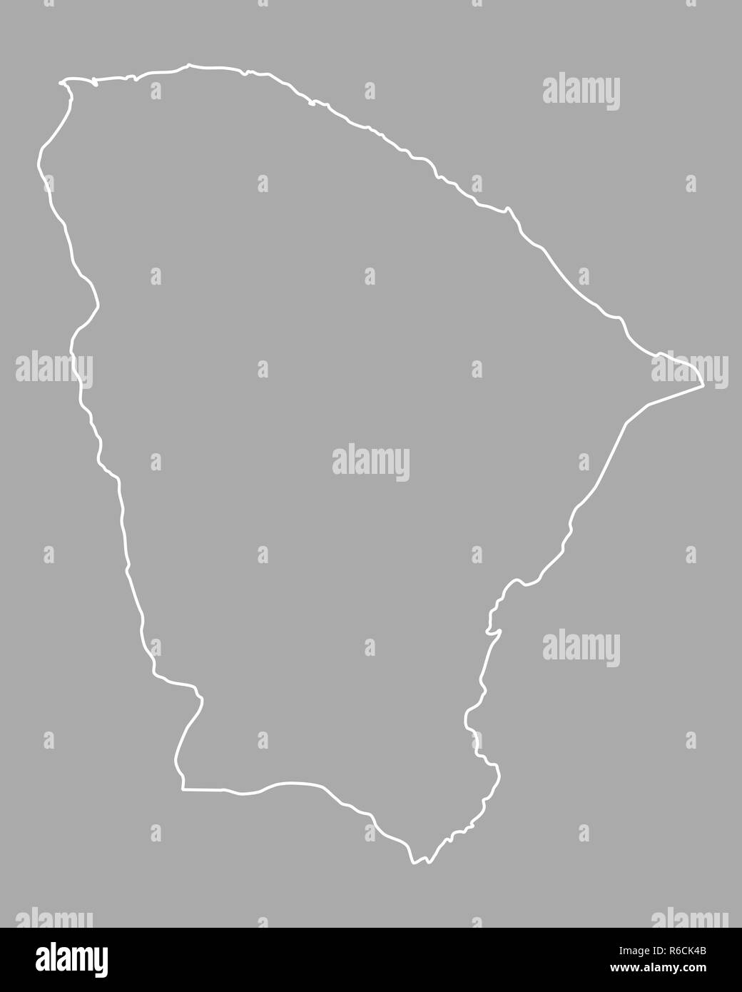 State map of ceara hi-res stock photography and images - Alamy