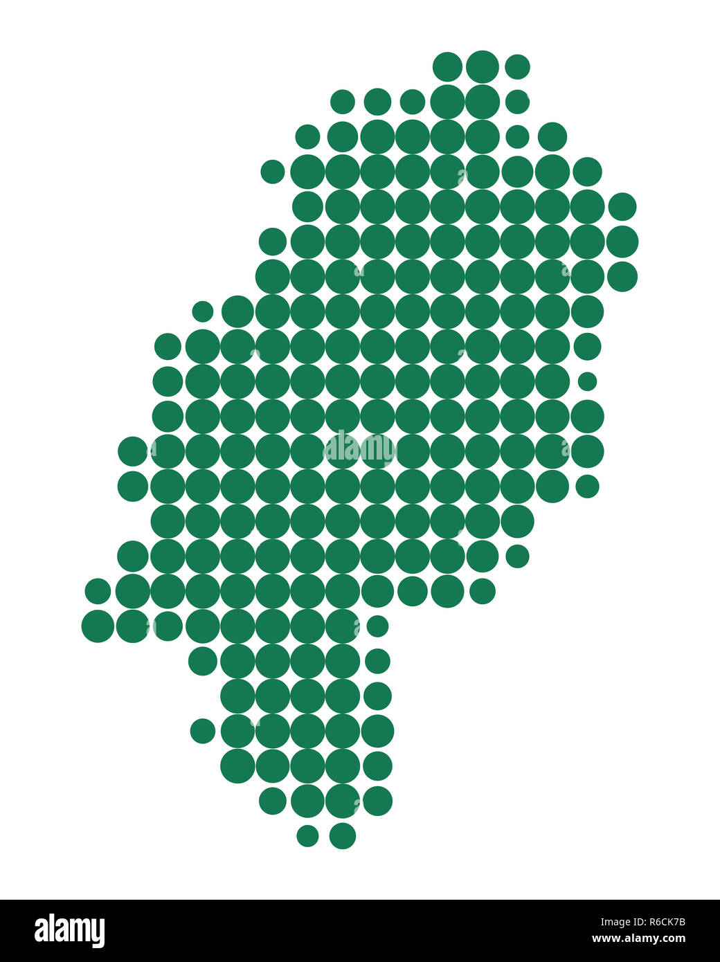 map of hesse Stock Photo - Alamy