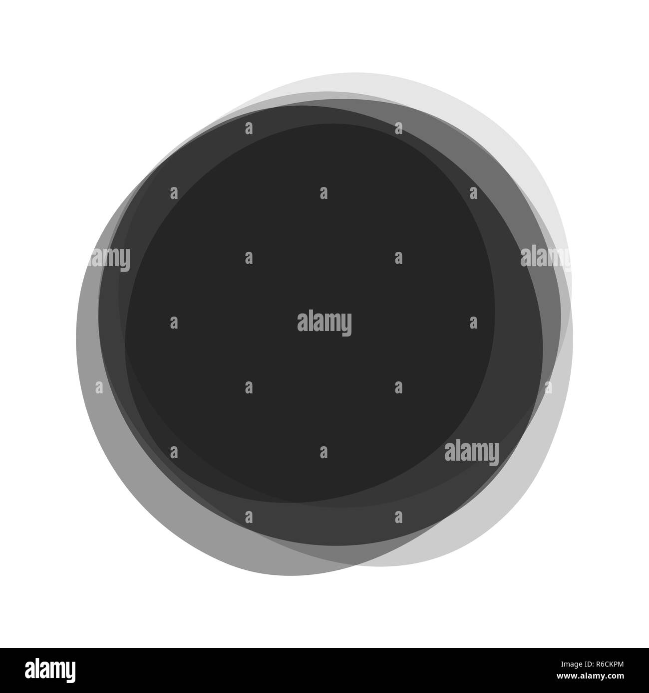 oval transparent black background button Stock Photo - Alamy
