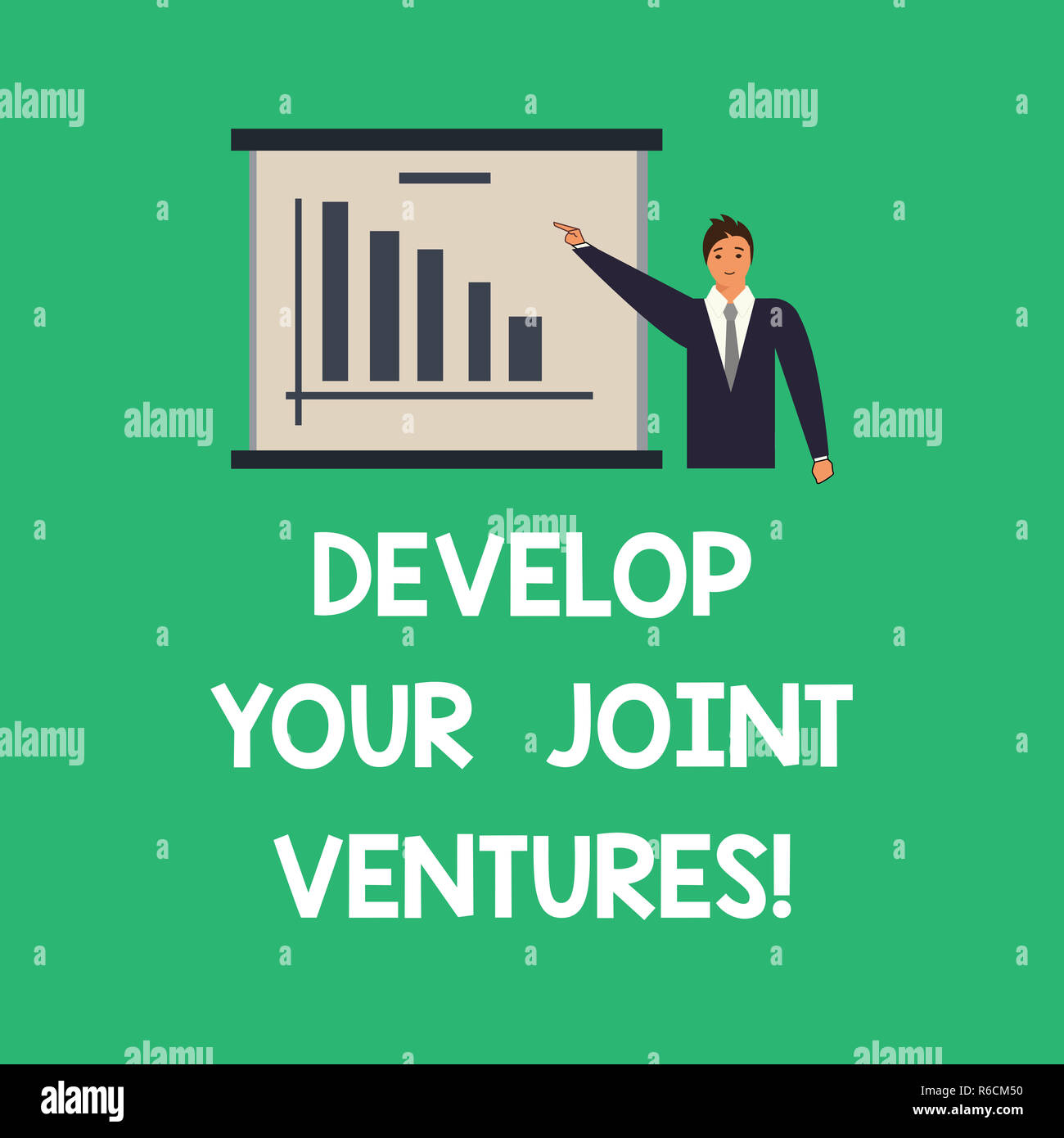 Conceptual hand writing showing Develop Your Joint Ventures. Business ...