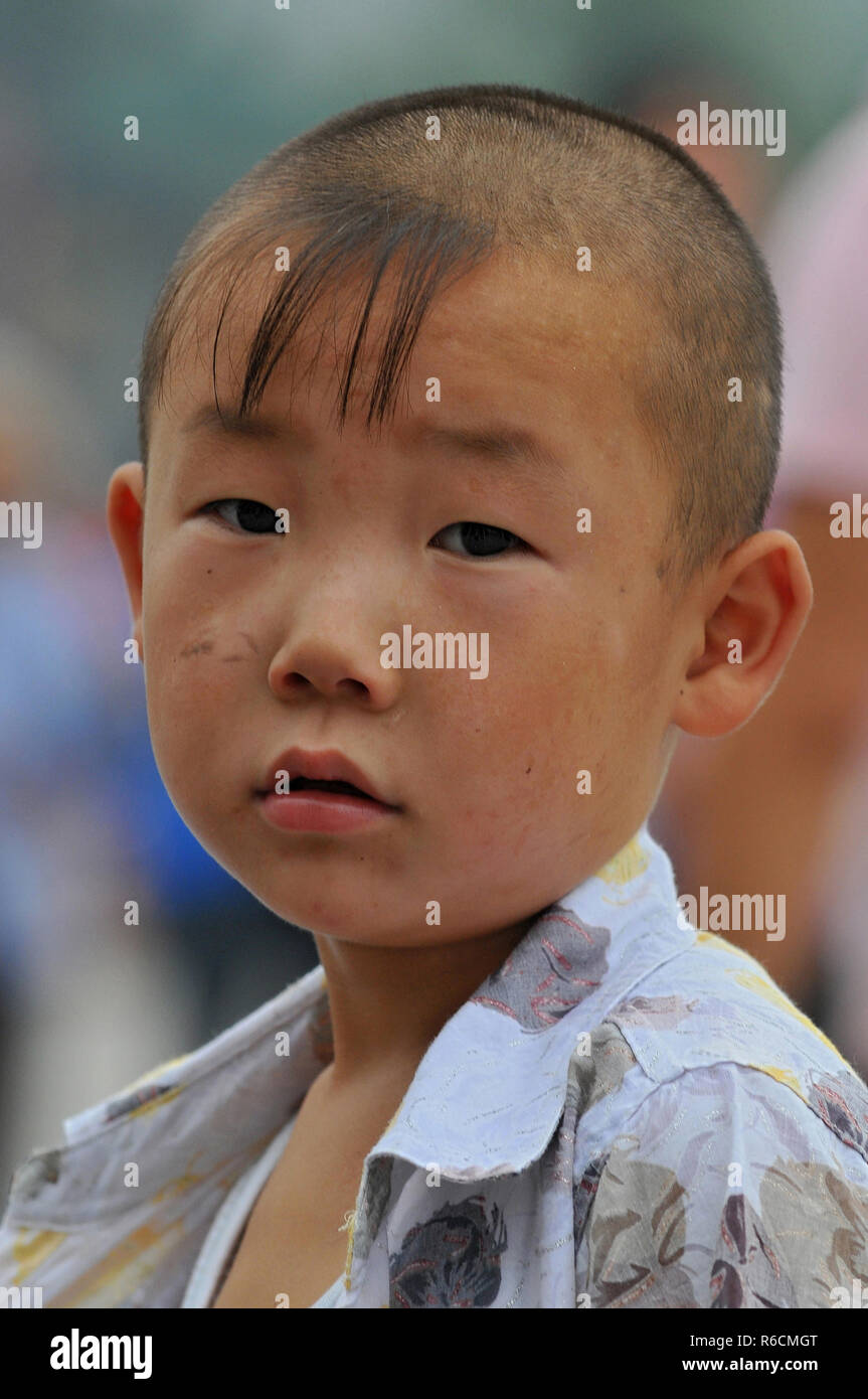 Asia, China, Boy Stock Photo - Alamy