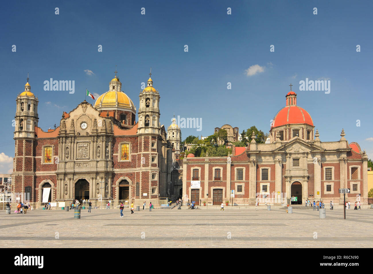 Mexico, Mexico City, The Basilica Of Our Lady Of Guadalupe, Roman ...