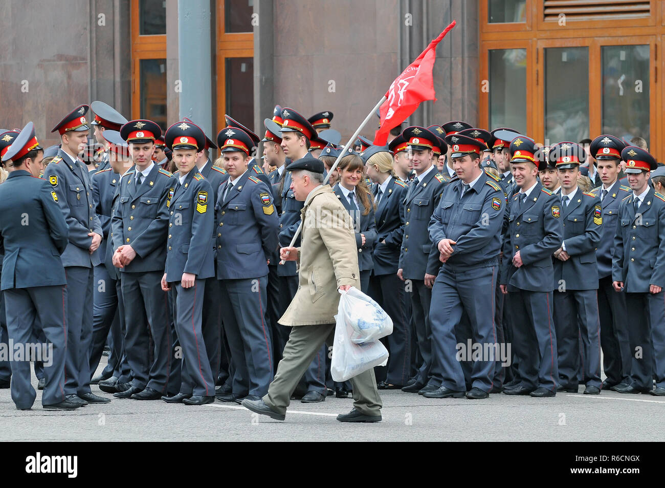 Russia, Moscow, Russian Police Of The Russian Communist Party ...
