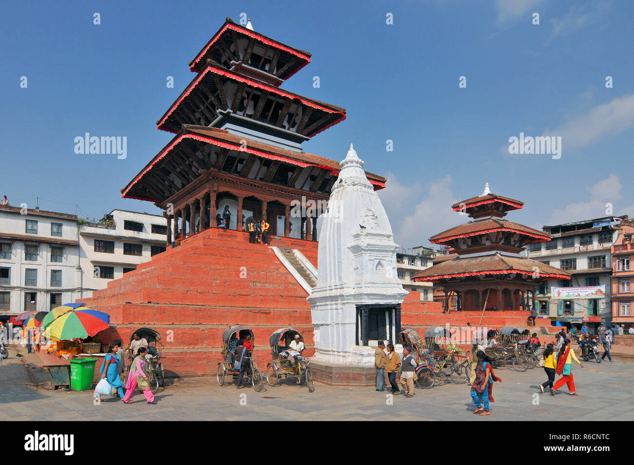 Narayan Temple And Maju Dega With White Coloured Kamadev Temple ...